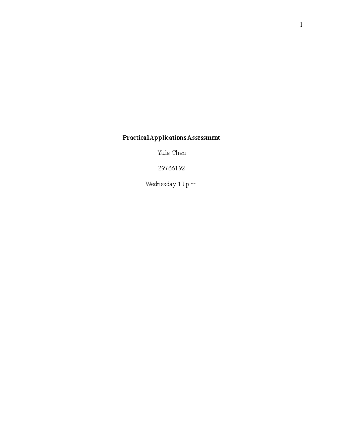 Practical Applications Assessment - Task 1 1a. The new packaging aims ...