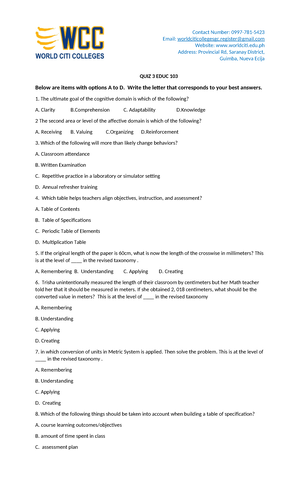 Lasenglish 10 Week 1 Final 1 - ENGLISH 10 FIRST QUARTER: WEEK 1 USING INFORMATION FROM NEWS ...