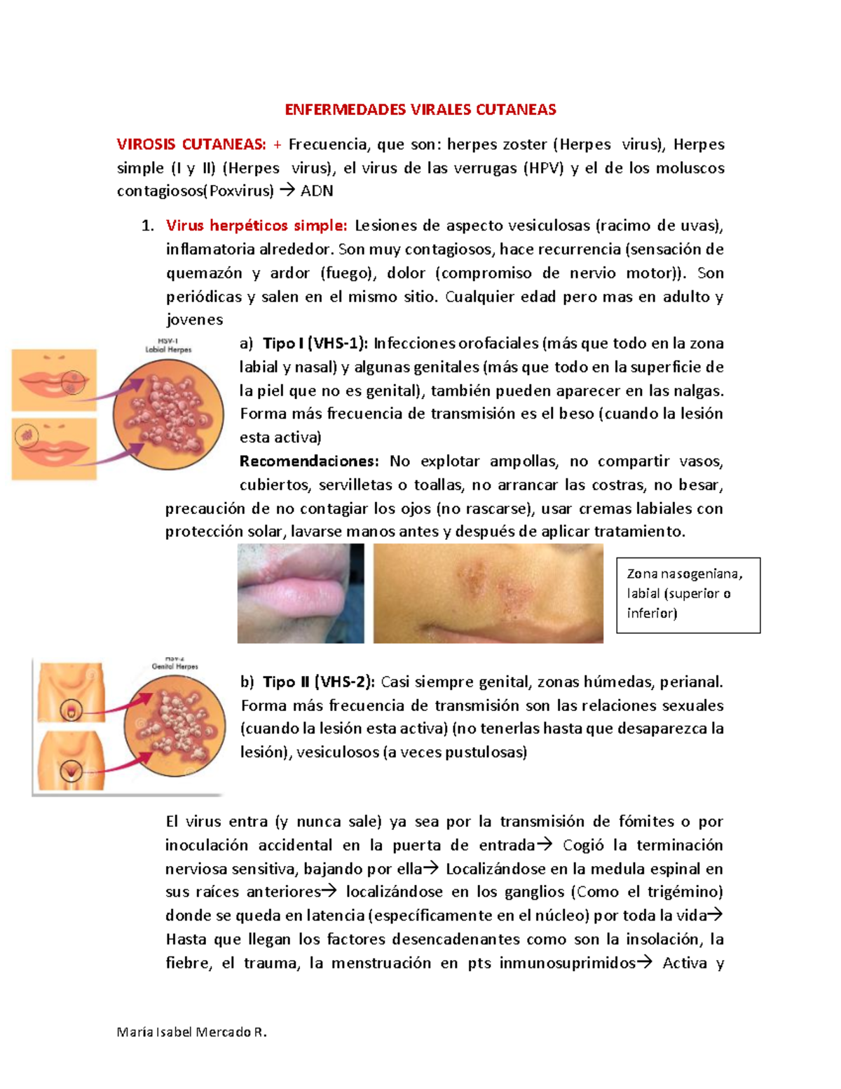 Enfermedades virales cutáneas - ENFERMEDADES VIRALES CUTANEAS VIROSIS ...