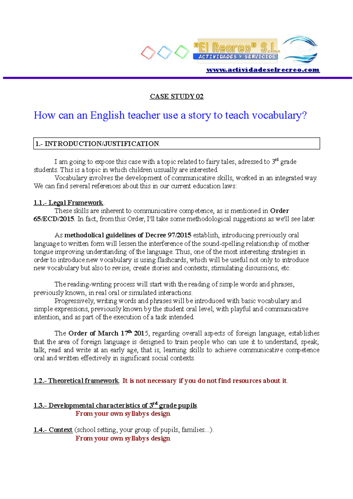 02 Use A Story To Teach Vocabulary CASE STUDY 02 How Can An English 02-use-a-story-to-teach-vocabulary-case-study-02-how-can-an-english