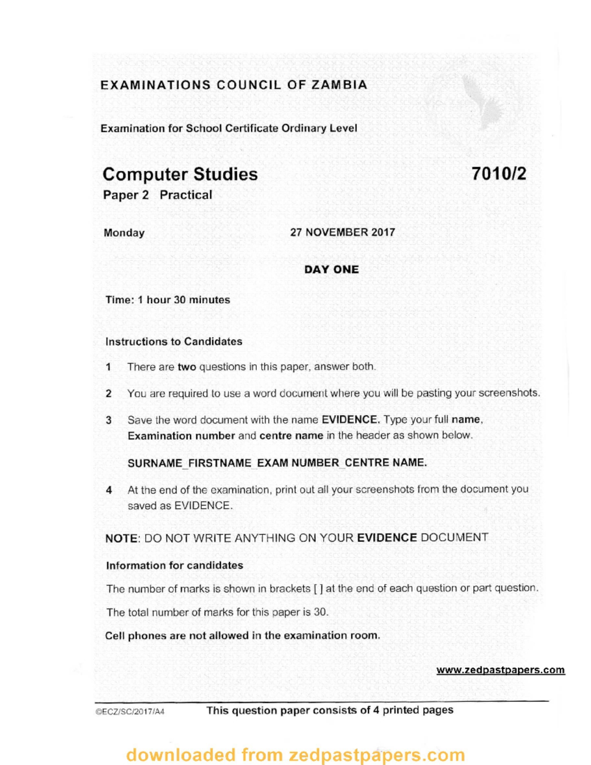 G12 computer p2 2017 - totot trktktkt tktktk - Introduction to Biology ...