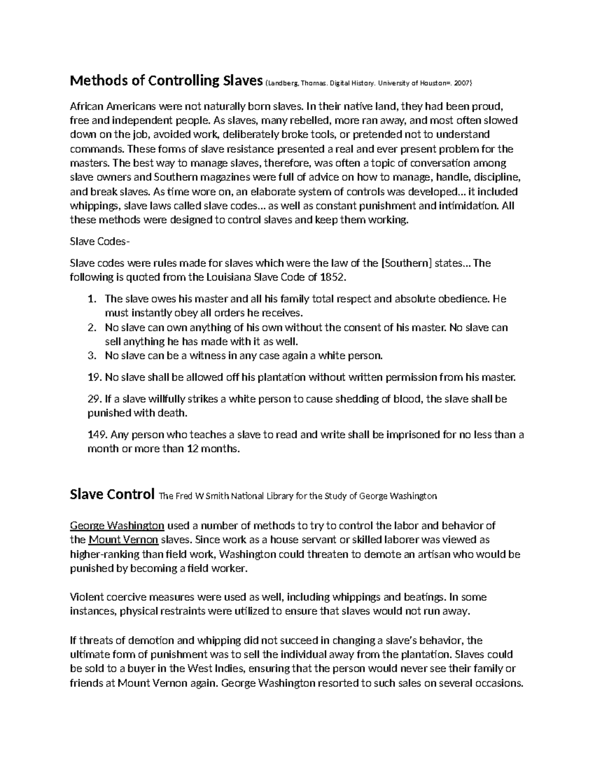 Military Officer- Slave Control - Methods of Controlling Slaves ...