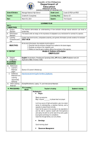 MIL-WEEK-9 - SEMi detailed lesson plan - DETAILED LESSON PLAN School ...