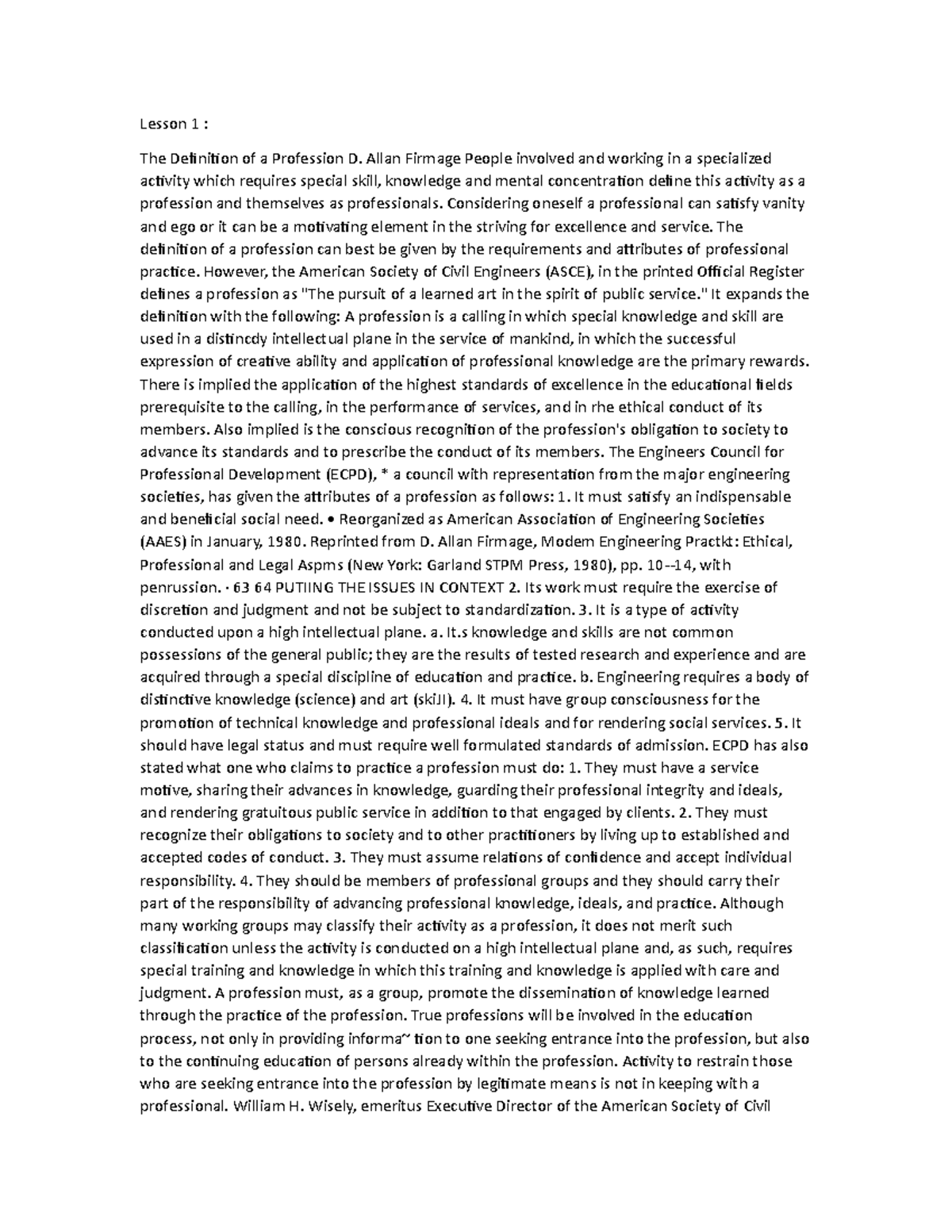 trascript Lesson 1-3 - ENGR 201 - Concordia - Studocu