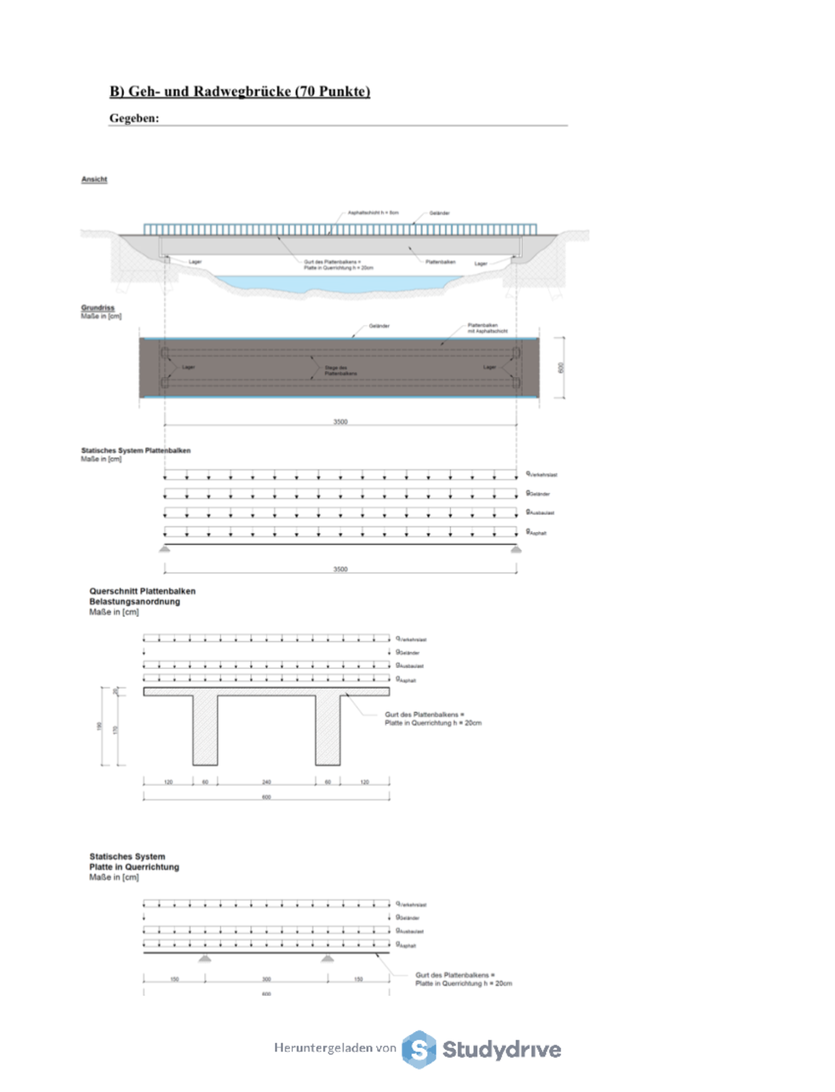 20.September 2021 - Prüfungsbeispiel - Plattenbalken be 1,2m D2 2 1,2m ...