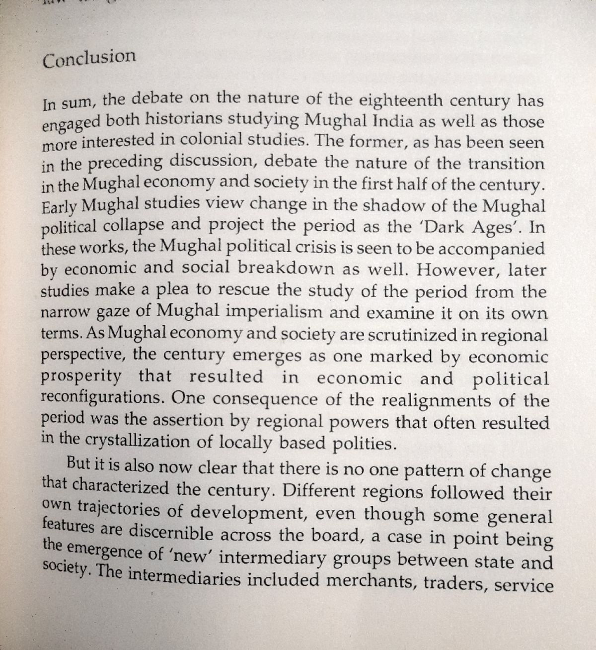 18th century conclusions - Conclusion In sum, the deate ?n the natre of ...