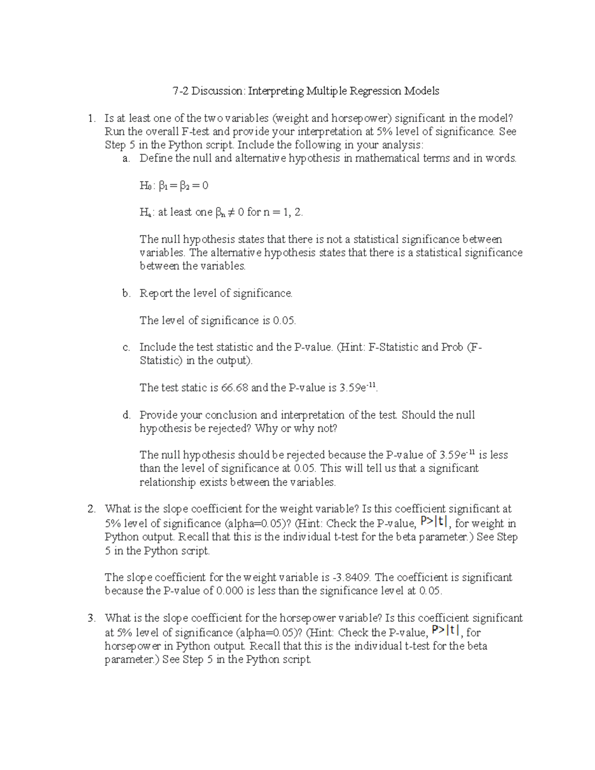 7 2 Discussion Interpreting Multiple Regression Models See Step 5 In The Python Script