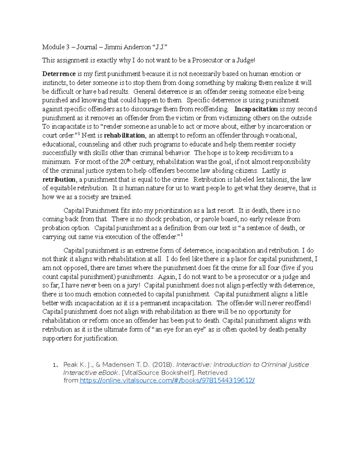 Module 3 - Journal - JJ Anderson - Module 3 – Journal – Jimmi Anderson ...