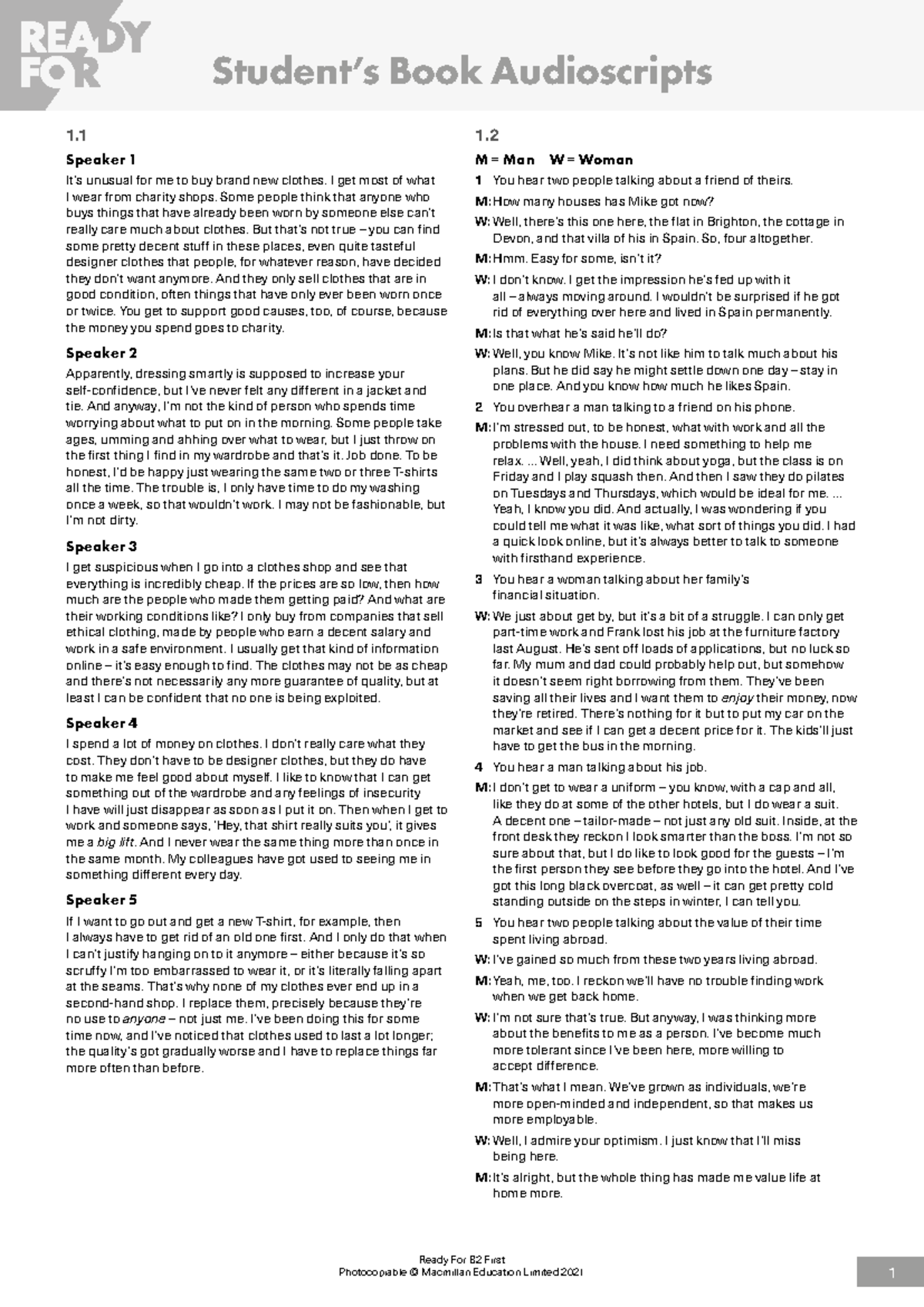 Rf FB2 SB Audioscripts - asdasdadassd - Ready For B2 First ...