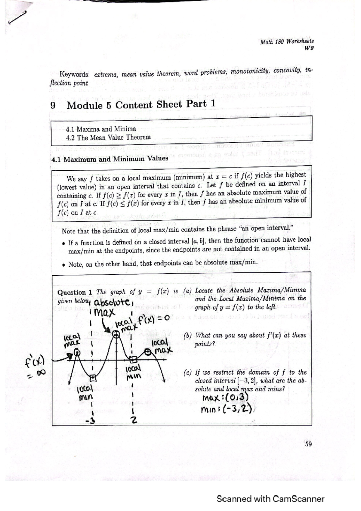 M180 M5P1WHW8 - Spring 2022 - MATH 180 - Studocu