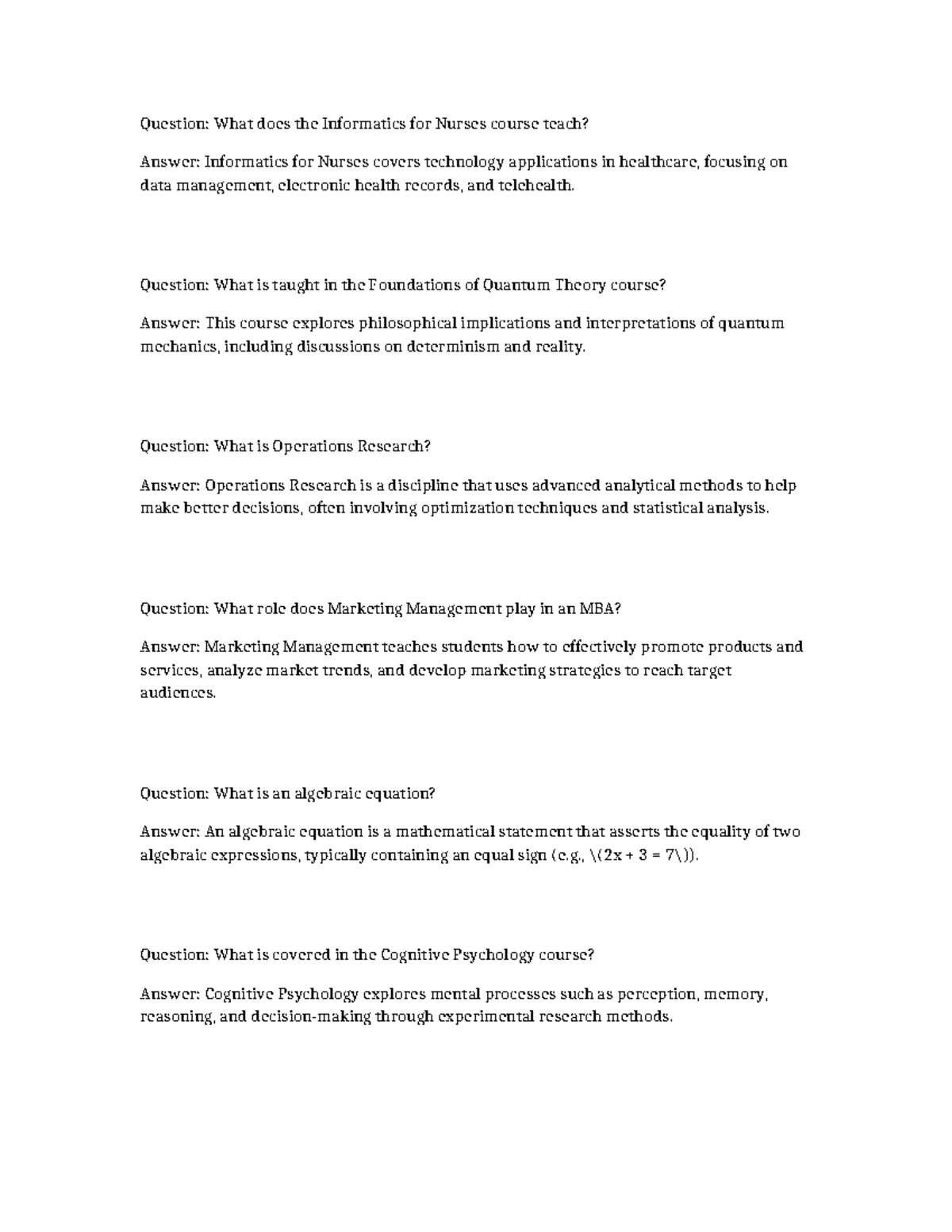 Ska bossiest tarahumari - Question: What does the Informatics for ...