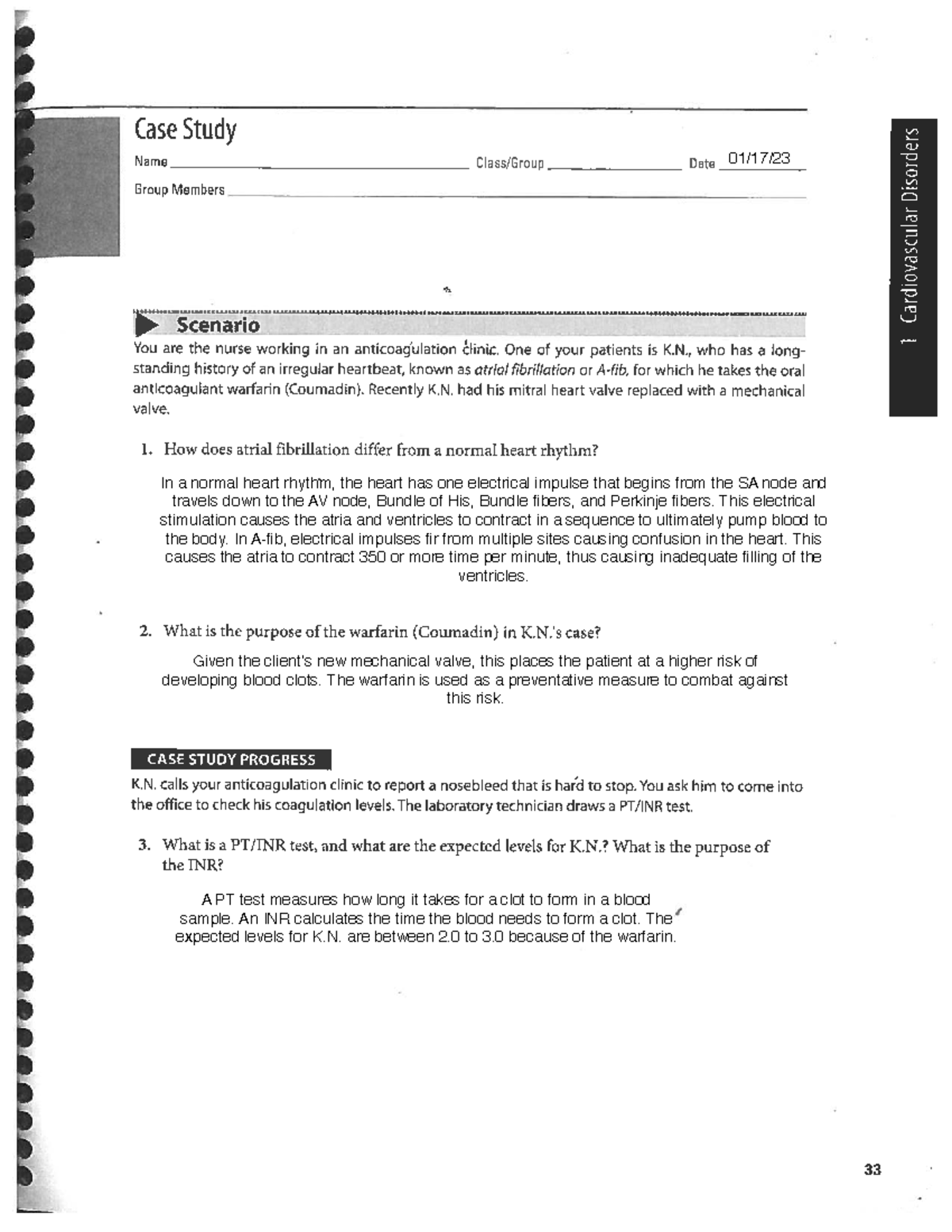 A-Fib Case Study - Studocu