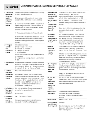 Dormant Commerce Clause Flow Chart - DORMANT COMMERCE CLAUSE IF you see ...