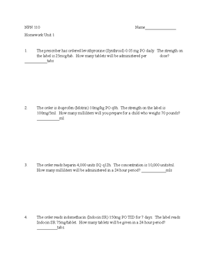 Basic concept (4).pdf Dosage Calculation Calculating Dosage of ...