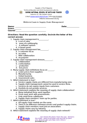 ( Certii) Multiple Choice in GEAS - MULTIPLE CHOICE Questions in ...