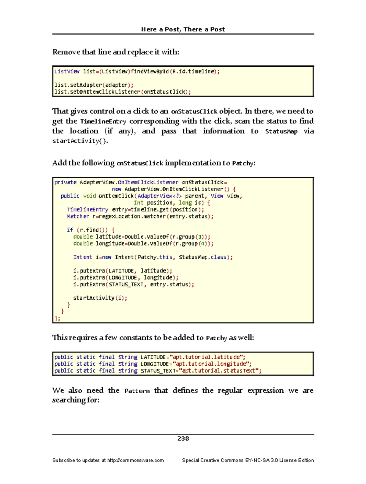 Android Tutorials (28) - Remove that line and replace it with: ListView - Studocu