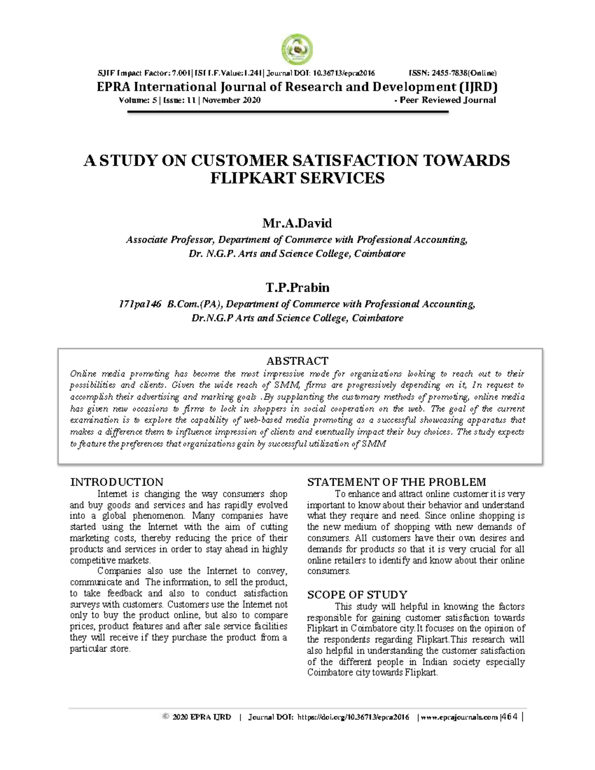 1158pm 87.EPRA Journals-5777 - EPRA International Journal of Research ...