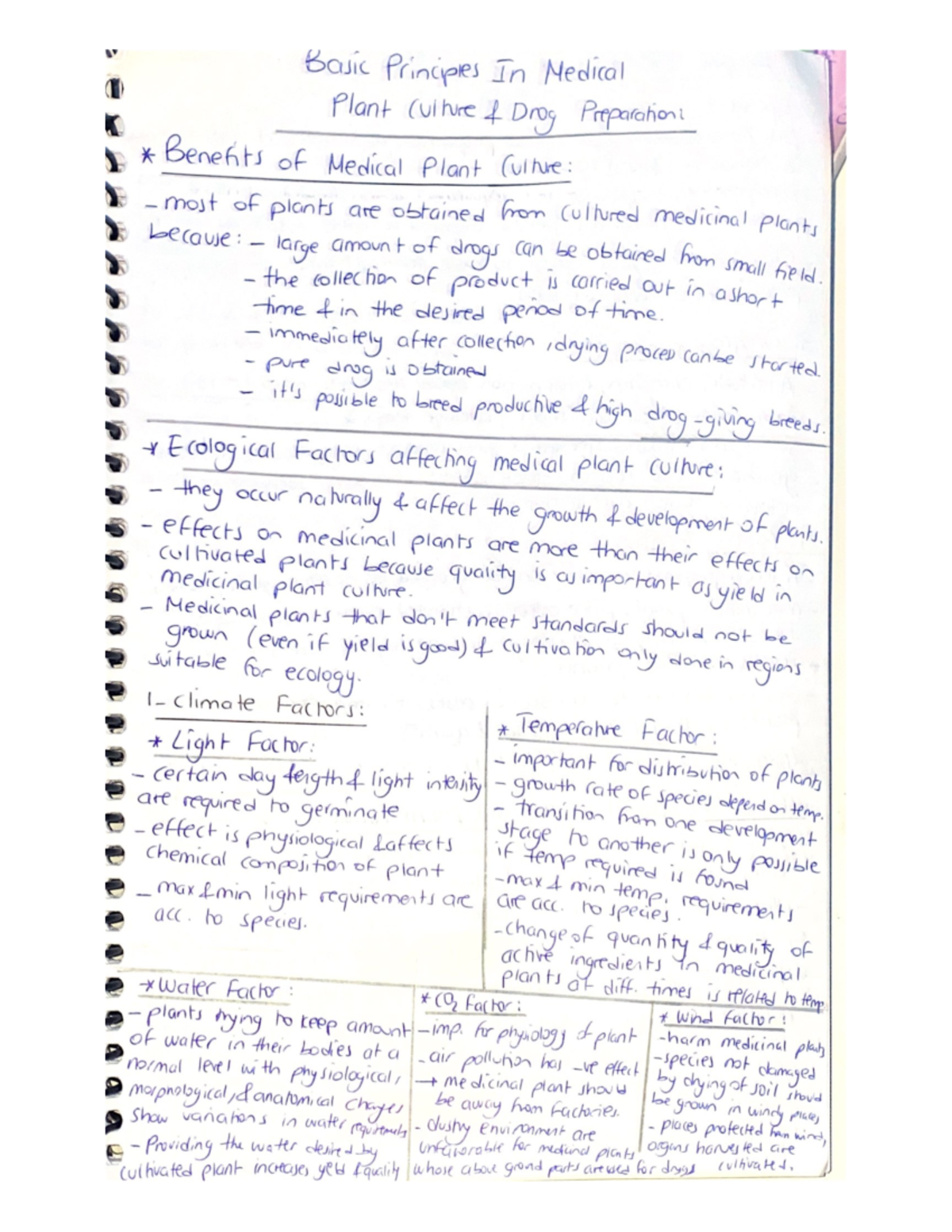 Botanik 2. Ders - Botanic lesson notes - Pharmaceutical Botanic - Studocu