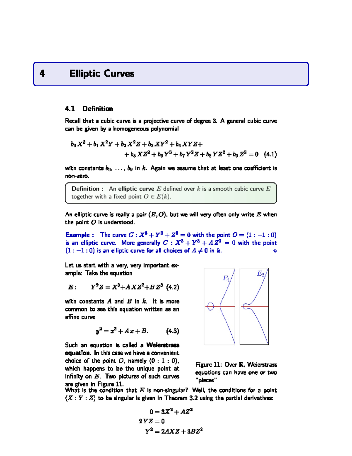 Lecture notes for week 4 of Elliptic curves module- can be taken at ...