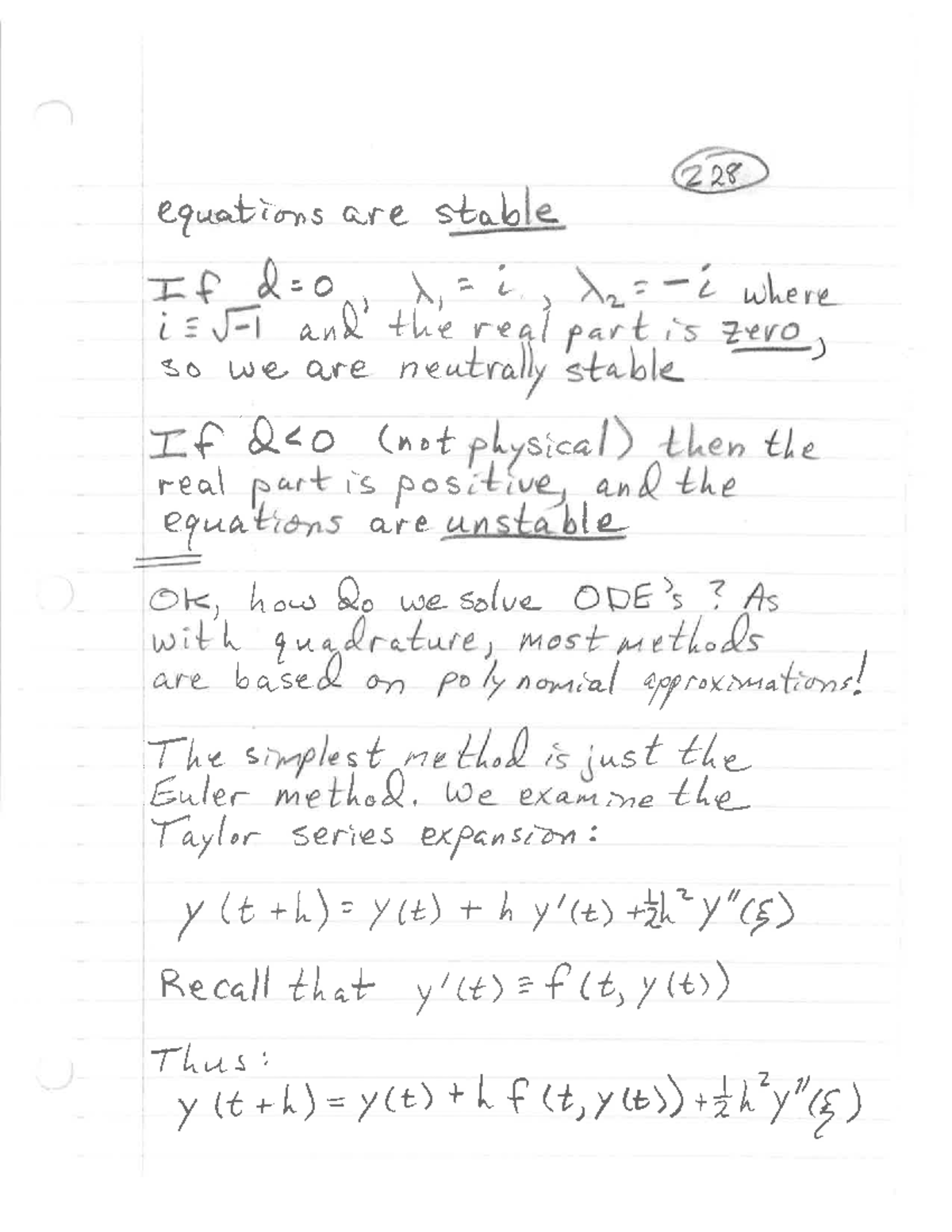 Lecture 25 Numerical Stability And Implicit Integration Methods lecture-25-numerical-stability-and-implicit-integration-methods