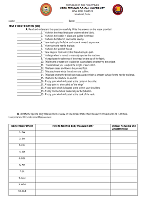 Estimate Appropriate Quantities - Detailed Lesson Plan DLP No. Learning ...