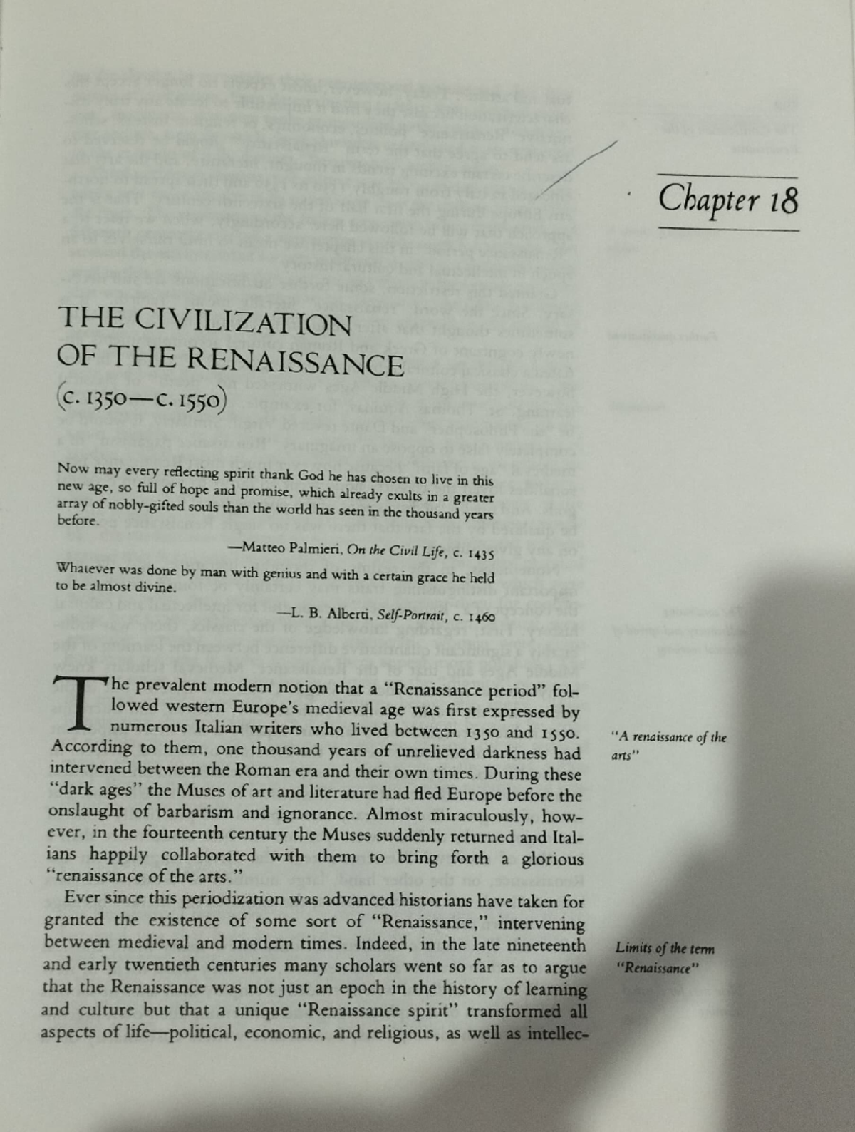 Renaissance - Ba Honours History - Studocu