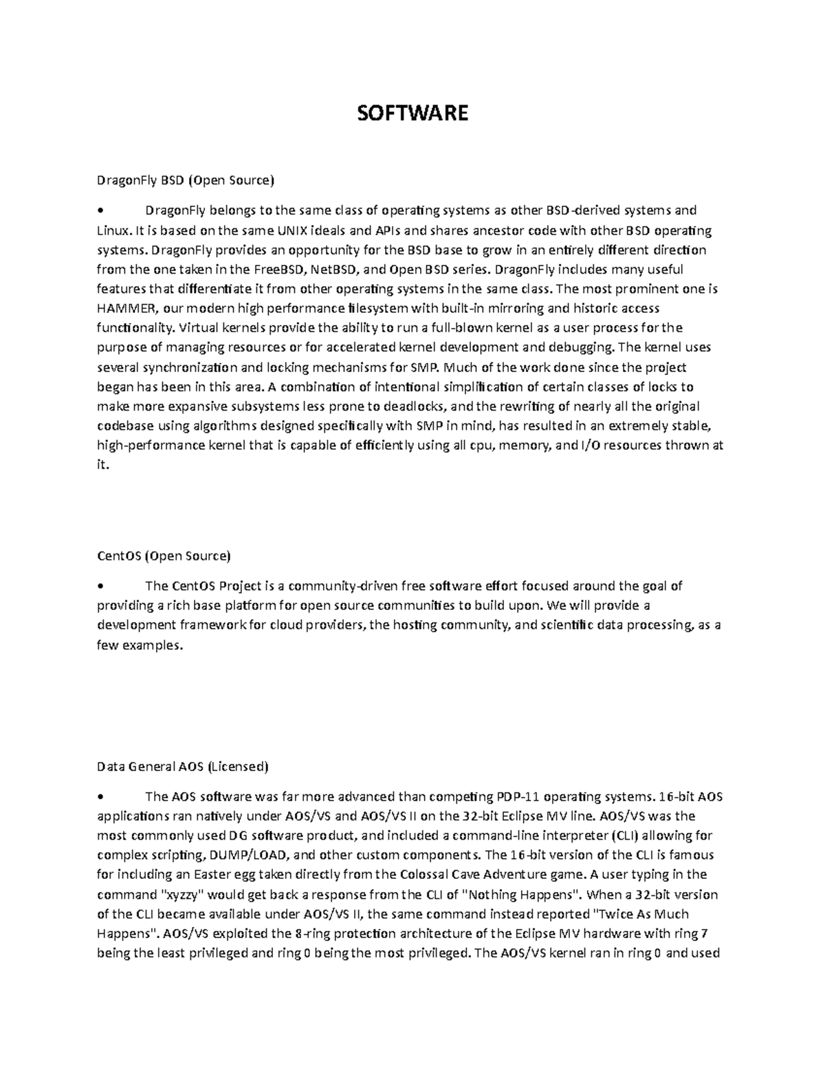 Software - Lecture notes 1-4 - Software Engineering - Studocu