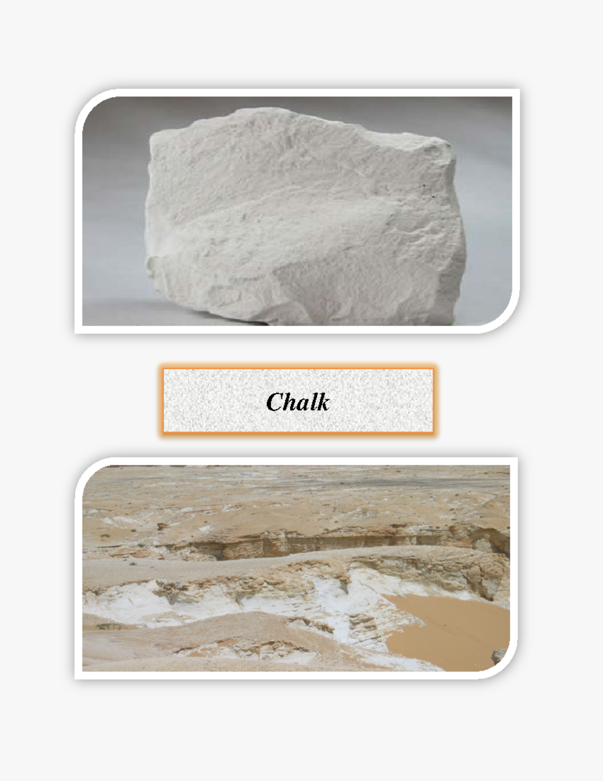 Chalk - Chalk Chalk Chalk is a soft, white, porous, sedimentary ...