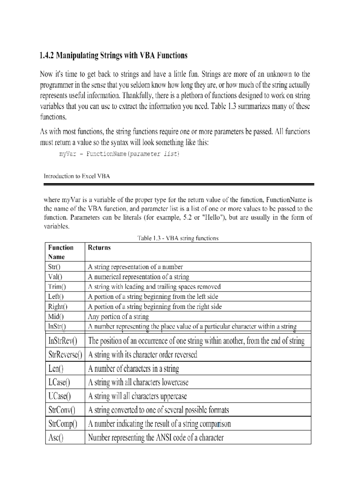 VBA Funtions Program - vba - Studocu