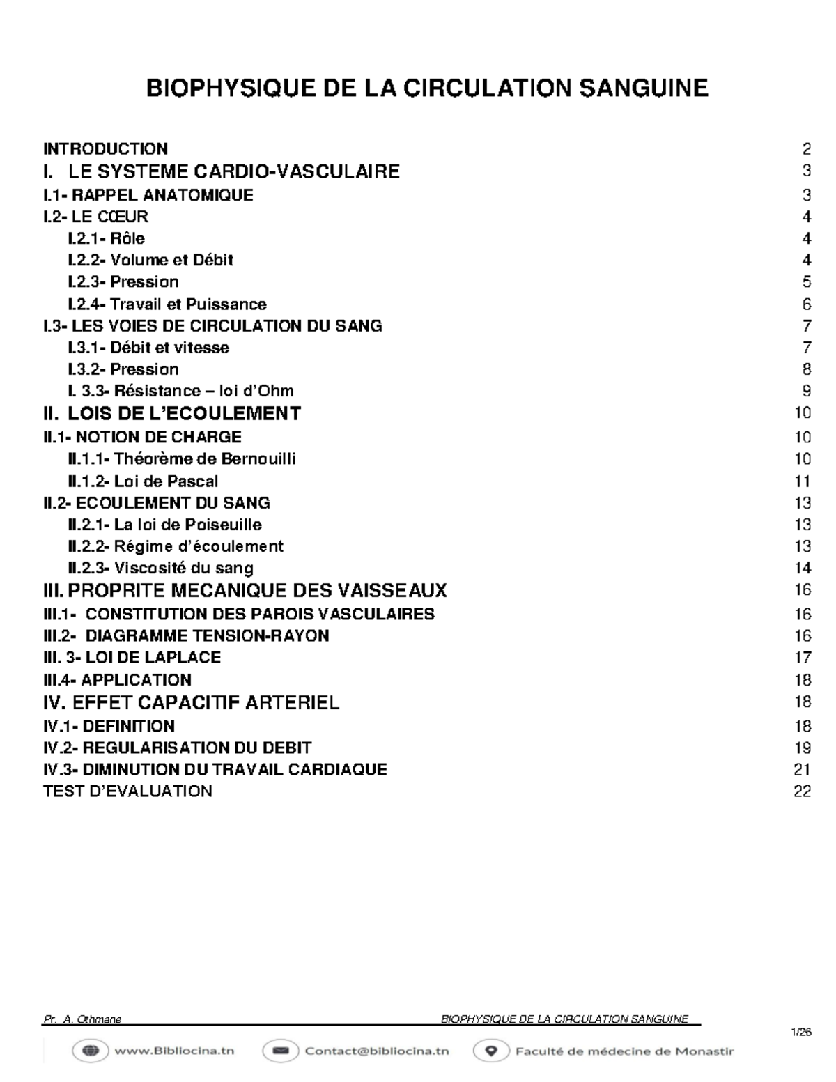 Poly Biophy solution et transport membranaire - Pr. A. Othmane ...