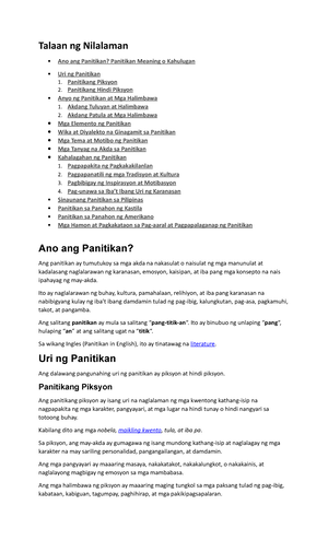 Sandaang Damit LP - Grade 7 Lesson Plan - Masusing Banghay Aralin ng ...