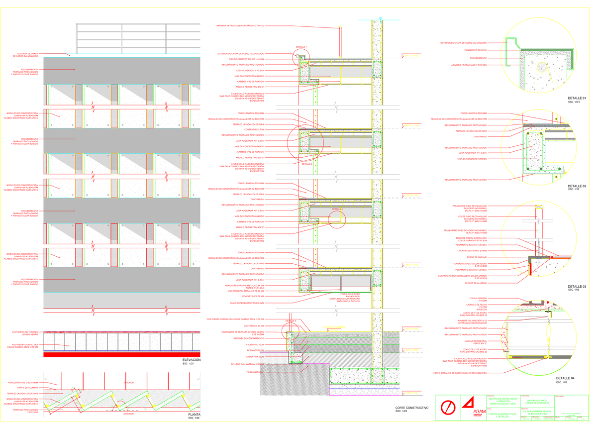 Corte Constructivos 1-A-13 - , , , , 90° 30° 60° , , NPT -1 NPT + 0 NPT + 0 NPT + 4 NPT + 14 ...