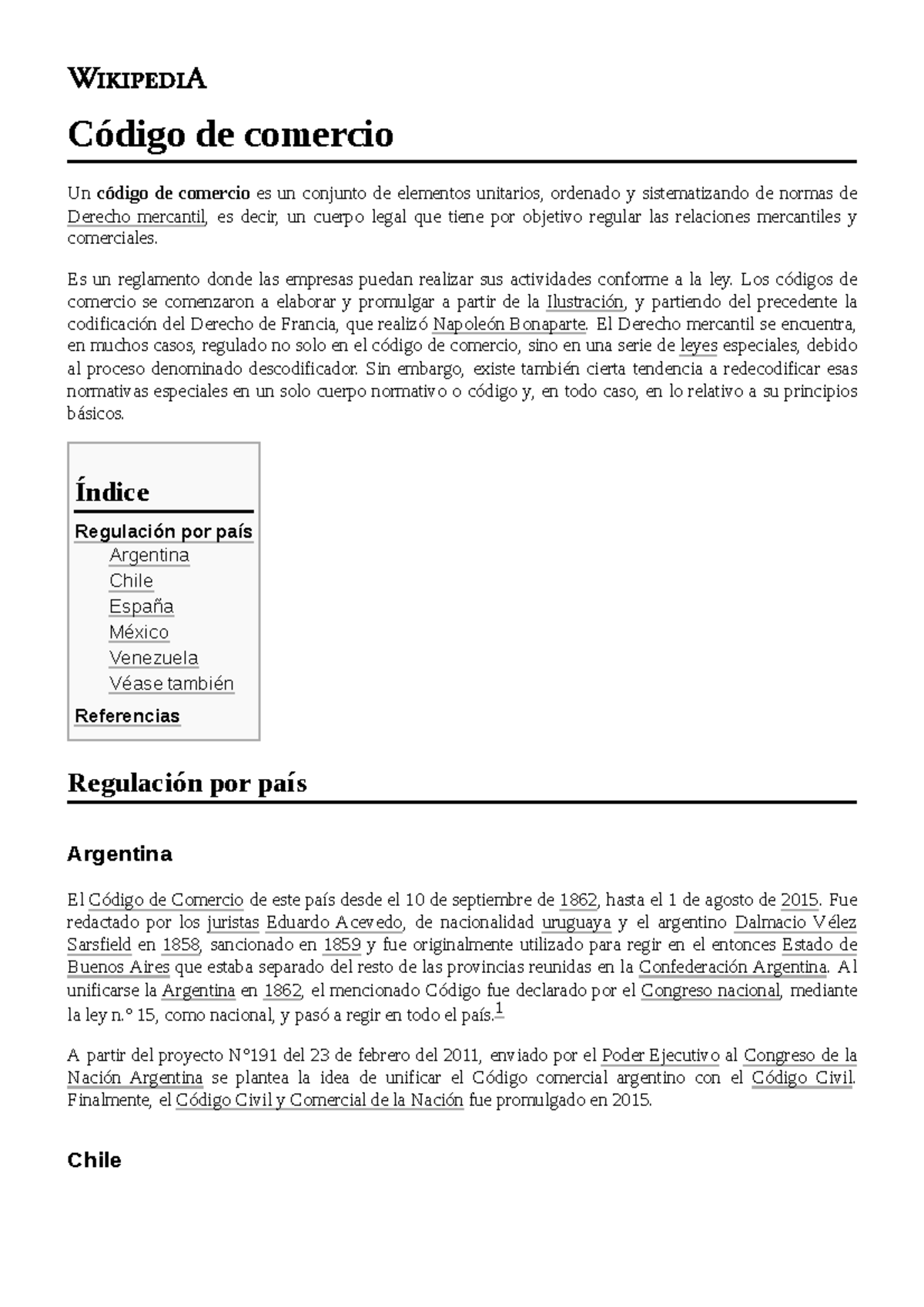 Código de comercio - lectura - Código de comercio Un código de comercio ...