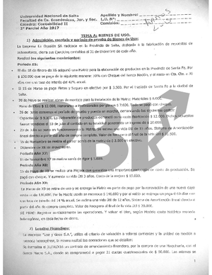 Parcial 02 Contab I PLAN 2019 - Ejercicio 3 Revisión del intento - Página Principal / Mis cursos ...