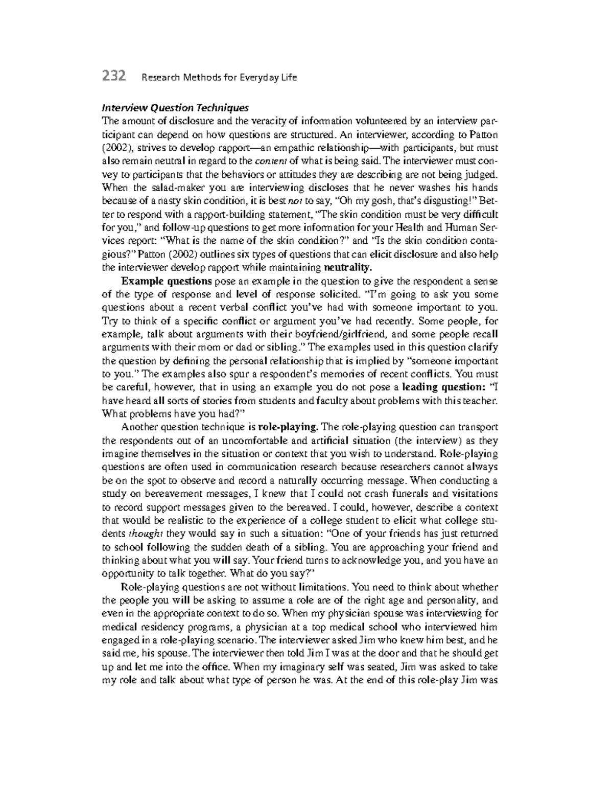 Research Methods for Everyday Life Blending Qualitative and ...