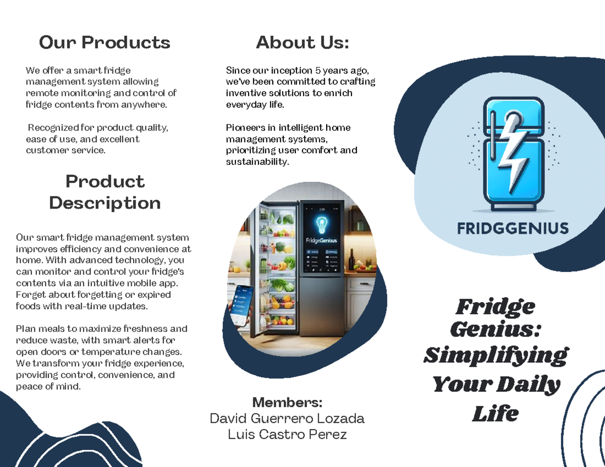 Fridge Genius triptych - Fridge Genius: Simplifying Your Daily Life ...