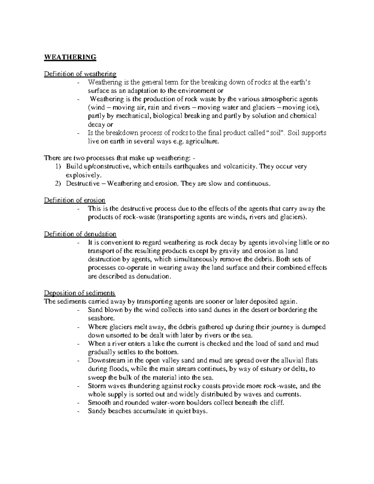 Geotech(weathering) - Geotech(weathering) - WEATHERING Definition of ...