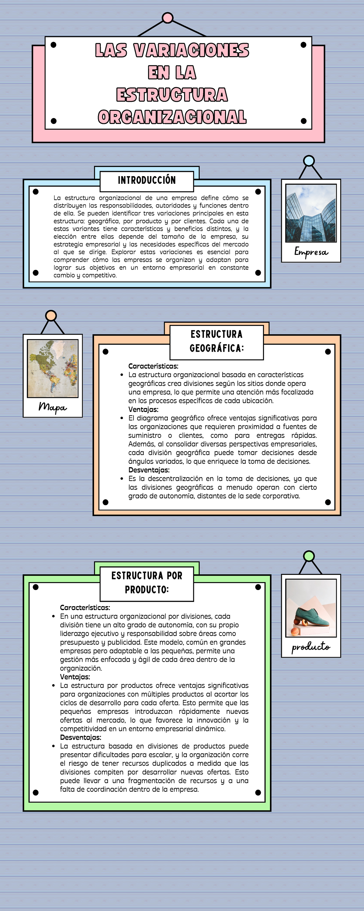 Las variaciones en la estructura organizacional - Introducción ...
