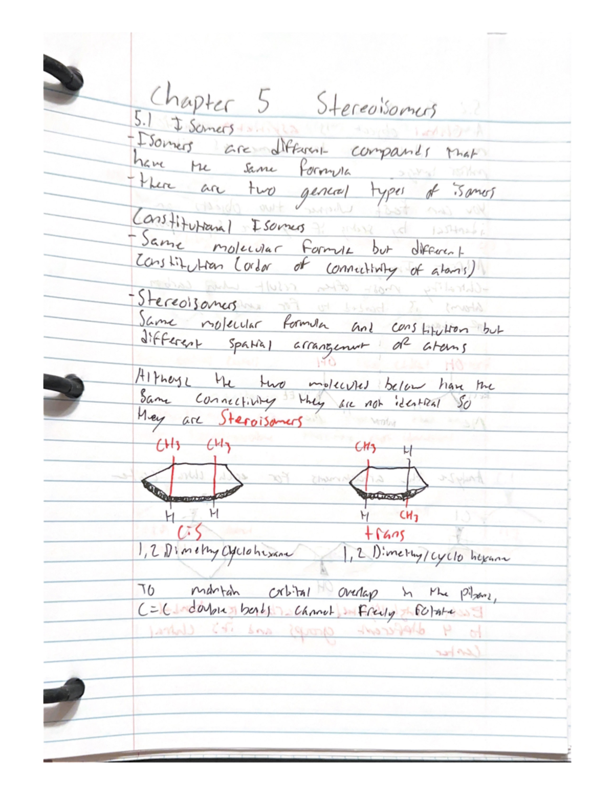 Orgo Ch 5 Notes - Summary Organic Chemistry I - CHM2210 - Studocu