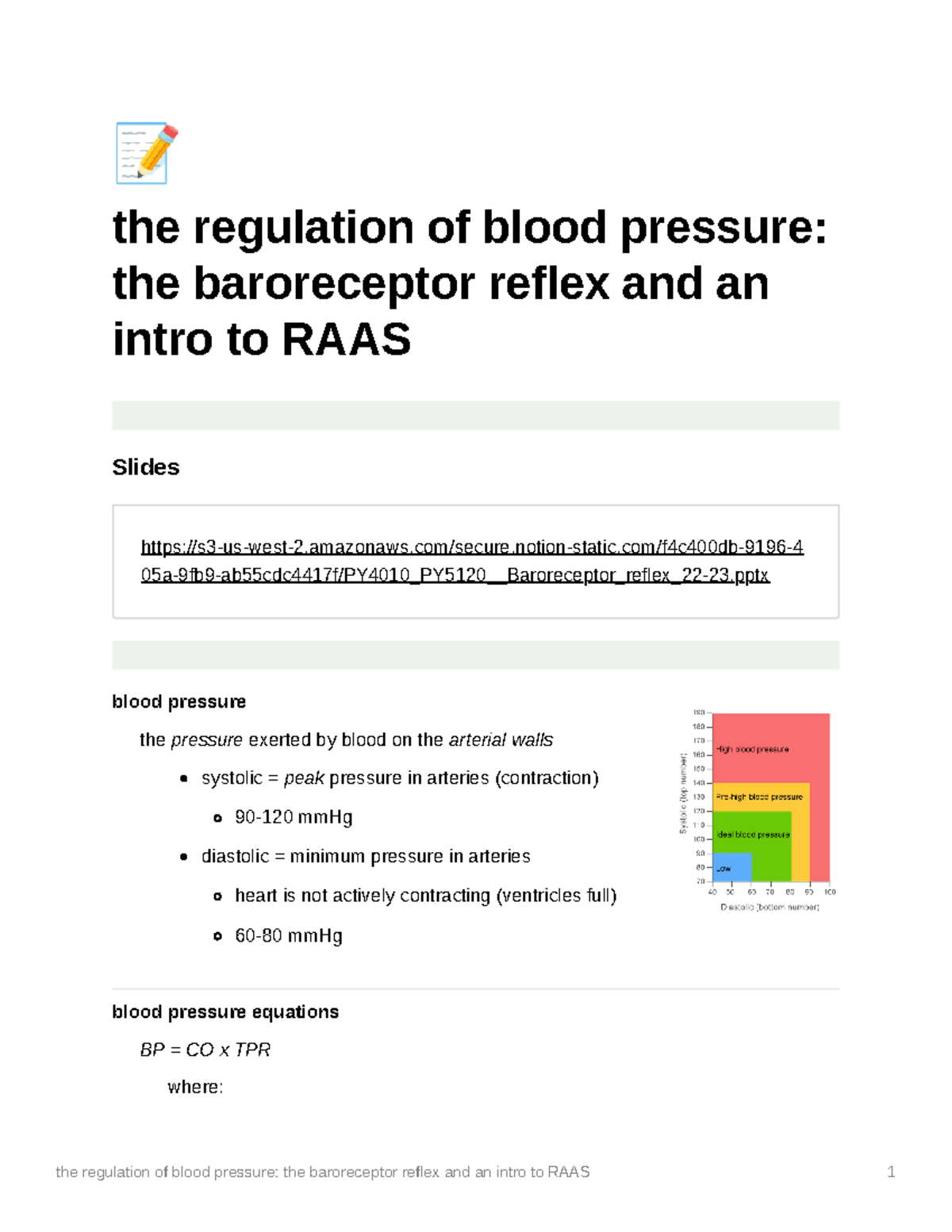 Blood pressure regulation and RAAS - Ë the regulation of blood pressure ...