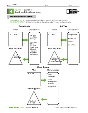 Chapter 10 Section 2 Vocab - Name Class Date Chapter 10 SECTION 2 ...