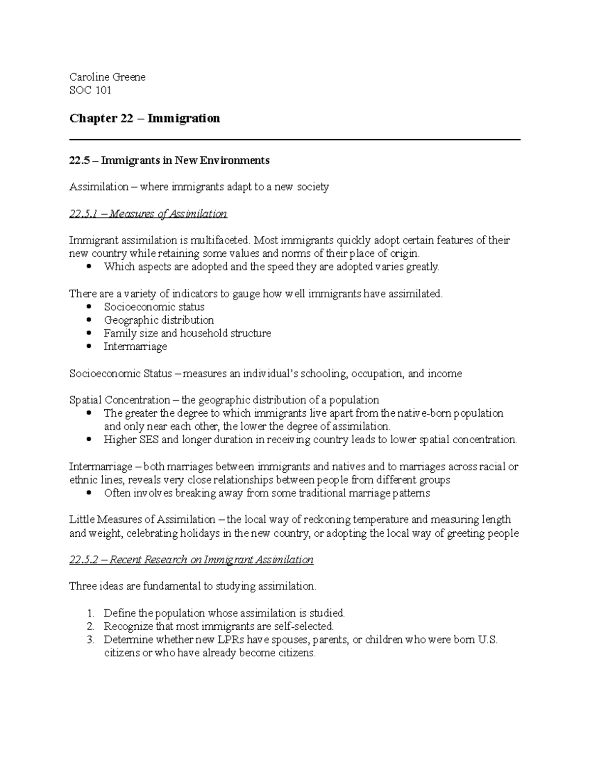 22.5 - Immigrants in New Environments - Caroline Greene SOC 101 Chapter ...