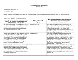 TE reflection 2 - In class writing assignments, perfect example of what ...