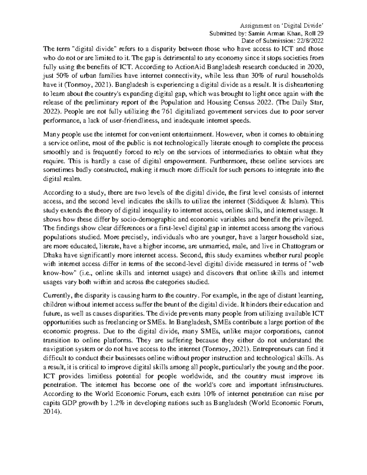 29 Assignment 1 - daf swdf awe ferth gfdgh dfgh dfghdfghdfghdfgh ...