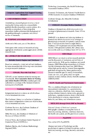 Nursing Informatics System- Team - Nursing Information System Team ...