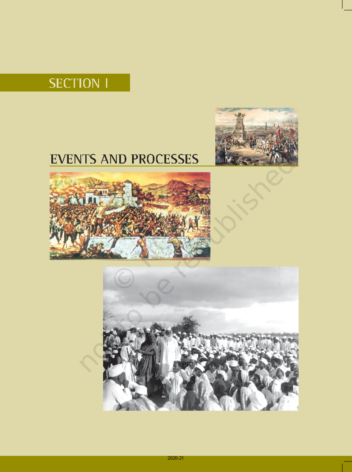Chapter 1 [Philoid-IN] - EVENTS AND PROCESSES SECTION I India and the ...