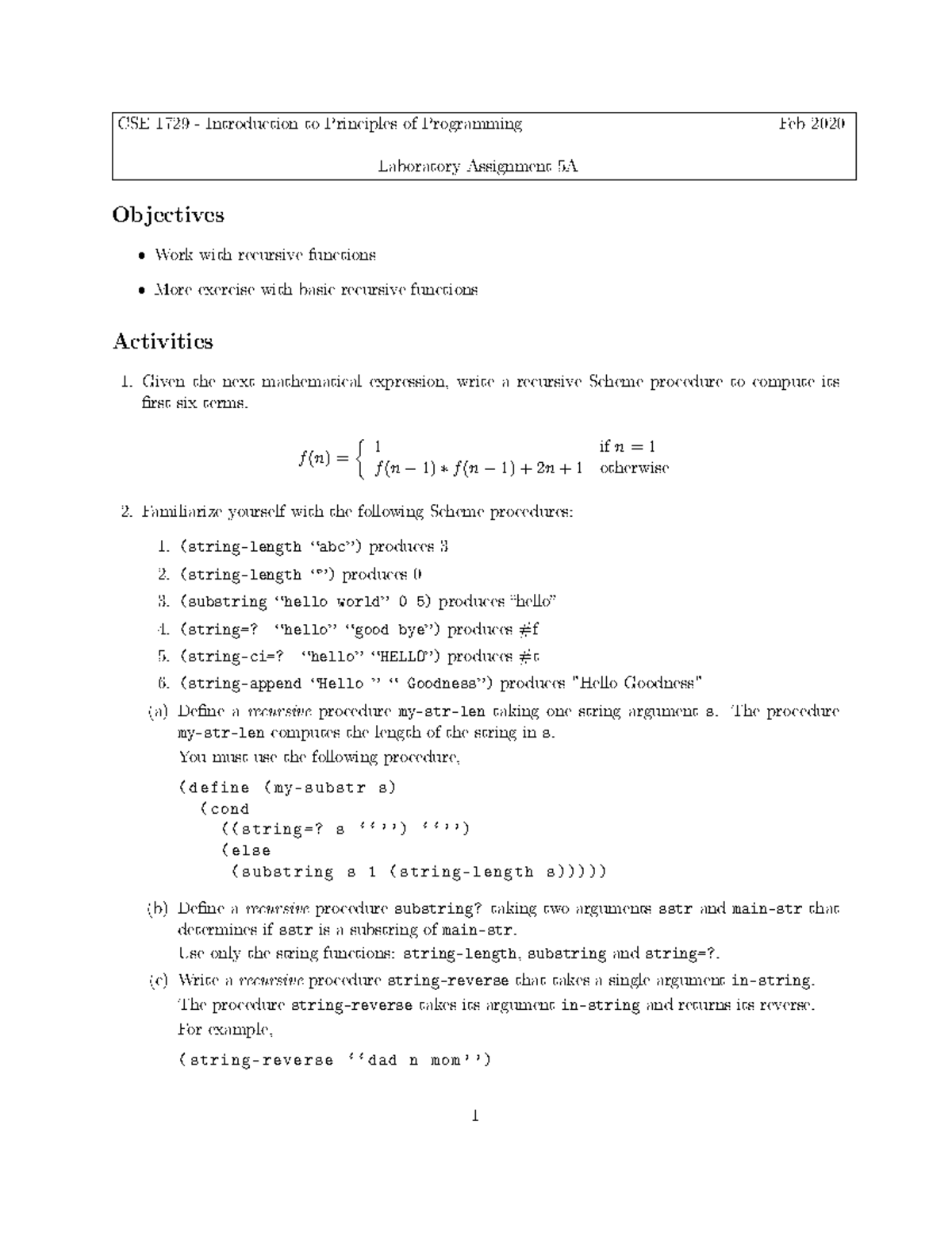 Lab-5a - lab - ♥tr♦ t ♦♥t♦Pr ♥ ♣ s♦ Pr♦ r ♠♠ ♥ ♦r t♦r② ss ♥♠ ♥t - Studocu