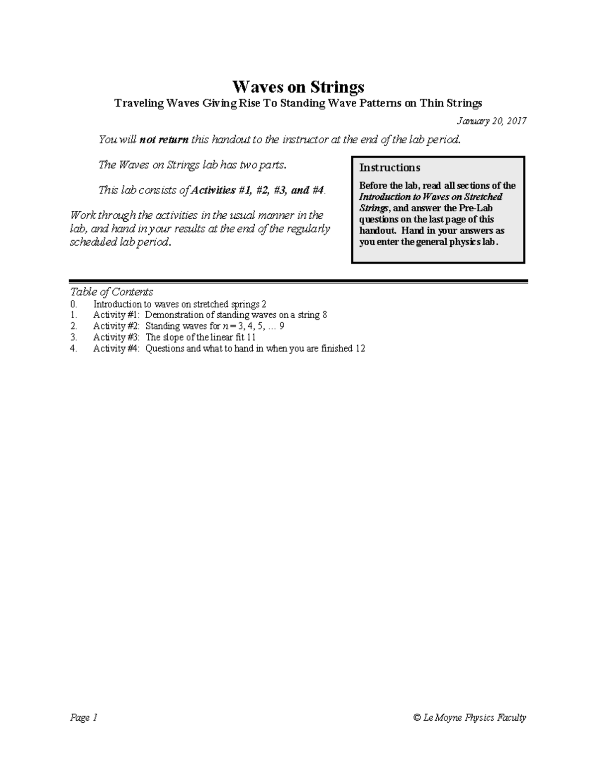 04 Waves On Strings - Traveling Waves Giving Rise To Standing Wave ...