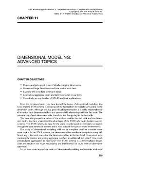 Data Warehousing Fundamentals A Comprehensive Guide for IT Professionals Chapter 10 - CHAPTER 10 ...