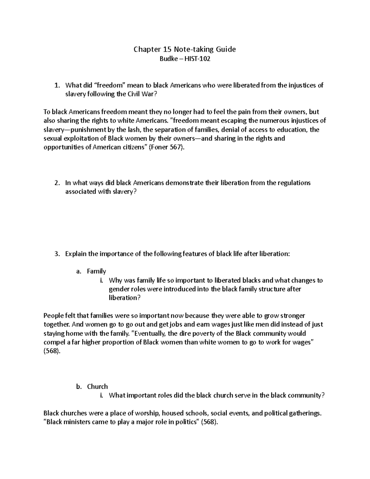 102 - Chapter 15 Note-taking guide - Chapter 15 Note-taking Guide Budke ...